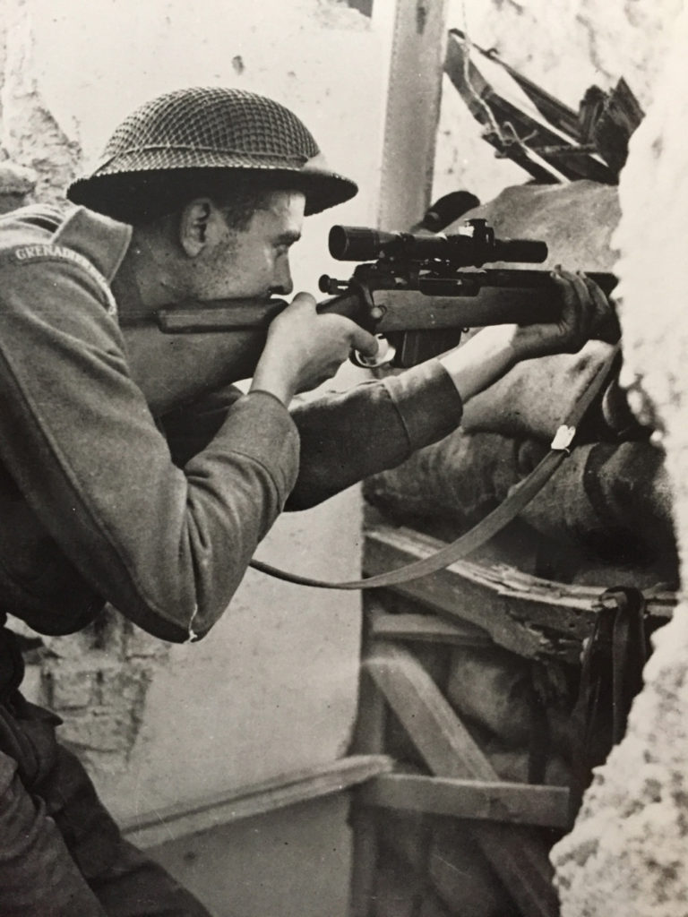 Sniper Grenadier Guards Italy WWII – IWM 1024 – www.captainstevens.com