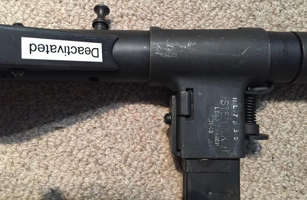 Sten MKII DEACTIVATED Long Branch Chinese Contract (5) 1024 – www ...