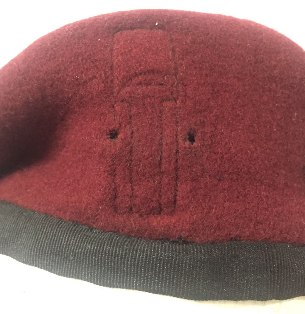 Veterans maroon beret slider slot WWII shoulder title (2) 1024 – www ...